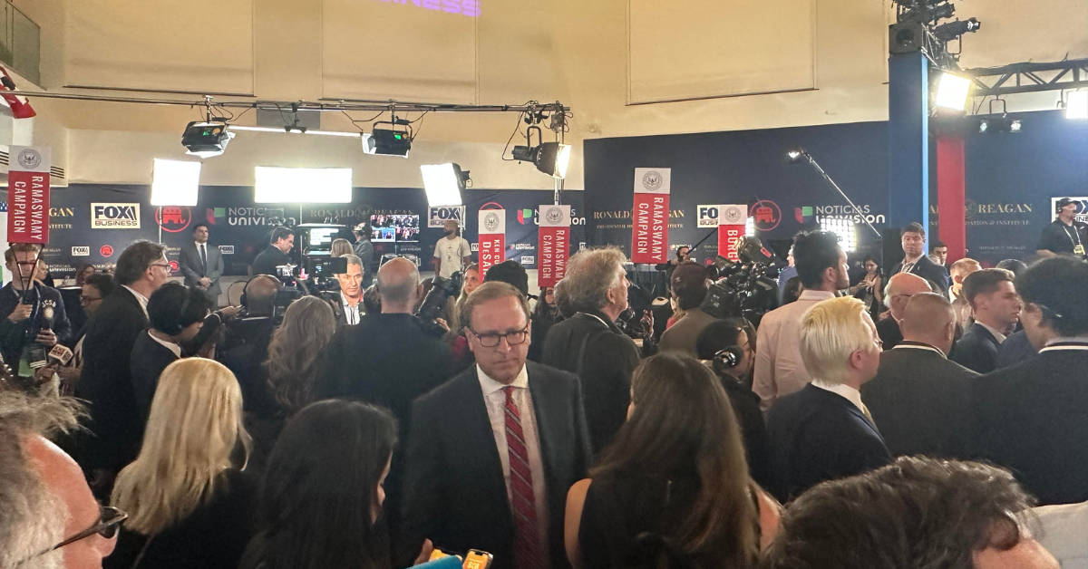 Inside the Presidential Debate Spin Room - K2 & Co
