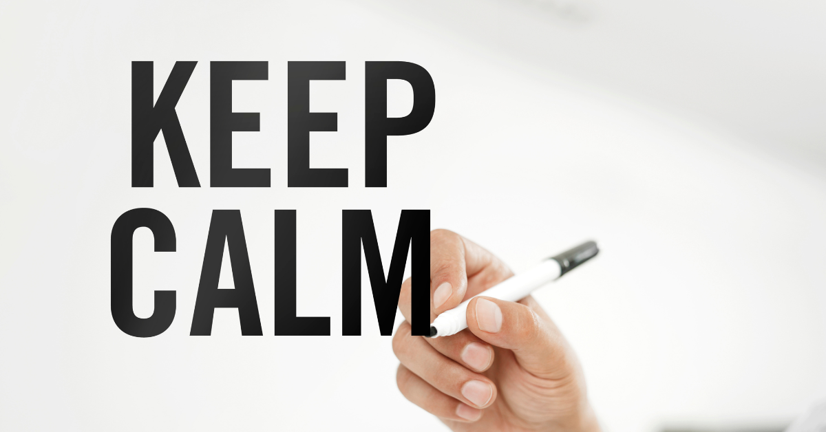In a Moment of Crisis, You Need to Keep Calm and Carry On - K2 & Co
